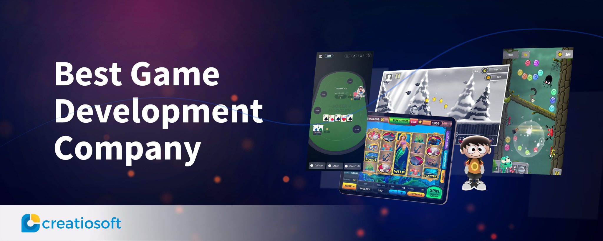 Top Mobile Game Development Companies in Australia | Creatio Soft